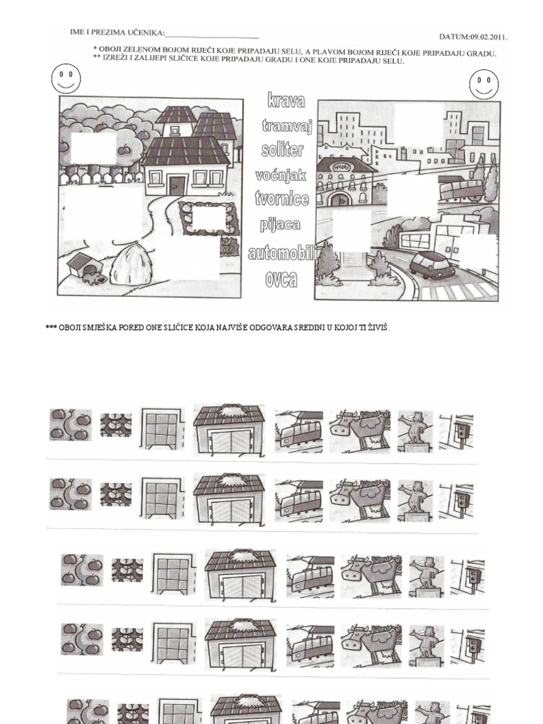 Vjezba - Selo Grad | PDF