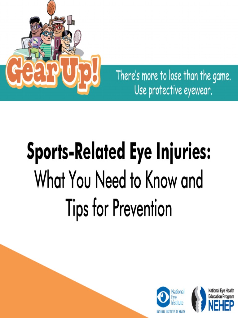 Sports Eye Injuries: Prevention Tips | PDF | Glasses | Visual Impairment