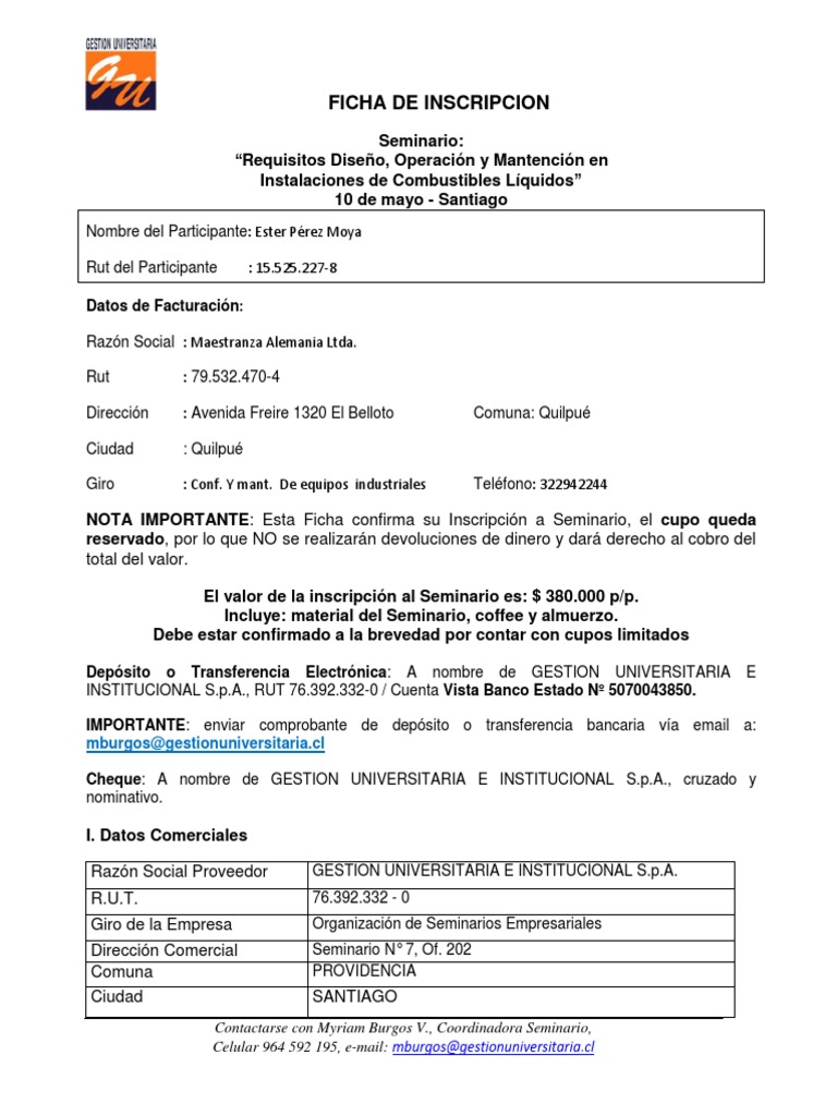 Ficha de Insc 2 | PDF