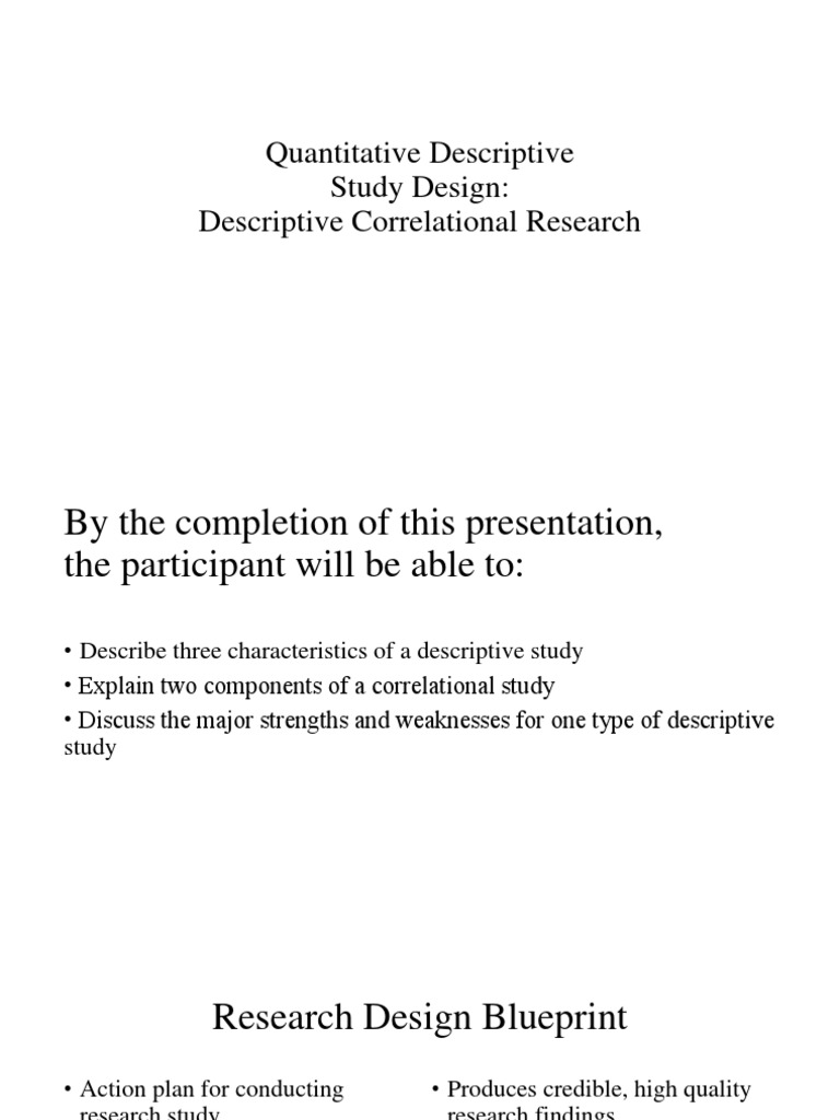 Research Design | PDF | Research Design | Quantitative Research