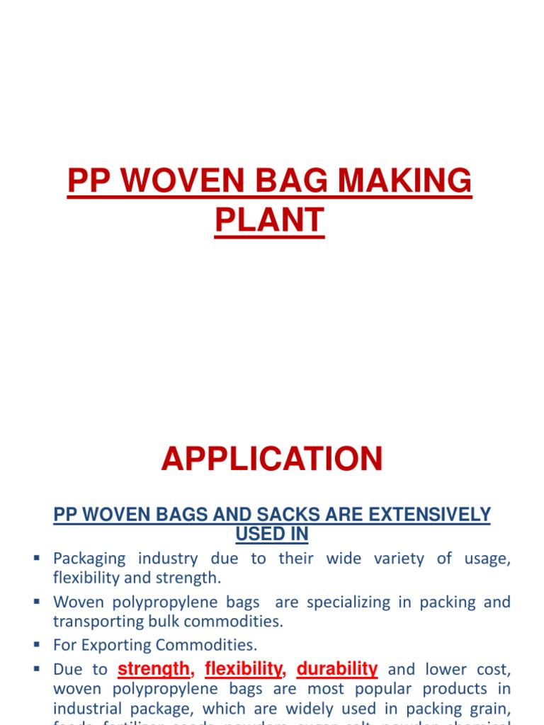 PP Woven Bag Making Plant Zemera Trading | PDF | Loom | Weaving