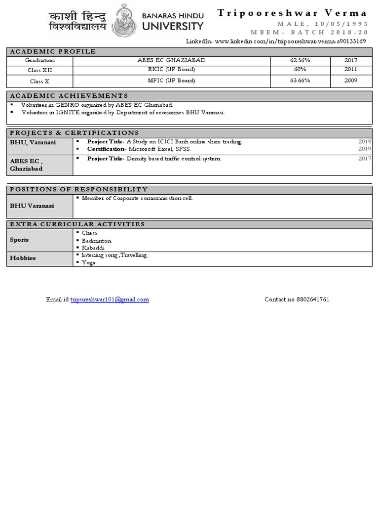 0 - Tipu Resume PDF | PDF