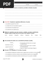 Ejercicios de Lengua 4.º Primaria | PDF | Sustantivo | Idiomas