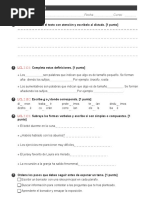 Lengua 4 SM Tema 2 Repaso | PDF | Sustantivo | Idiomas
