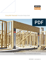 Shearwall Basics Using SDPWS Design | PDF | Framing (Construction ...
