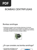 Presentación Bombas Rotodinámicas | PDF | Bomba | Ingeniería hidráulica