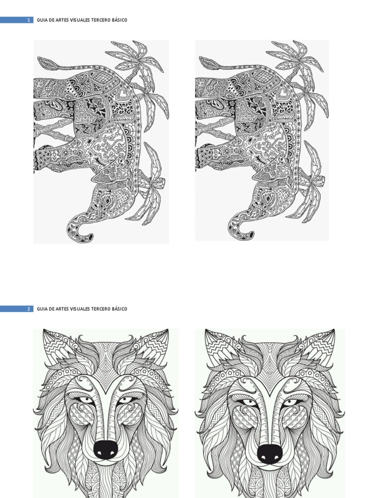 Guia de Arte Tercero Basico | PDF