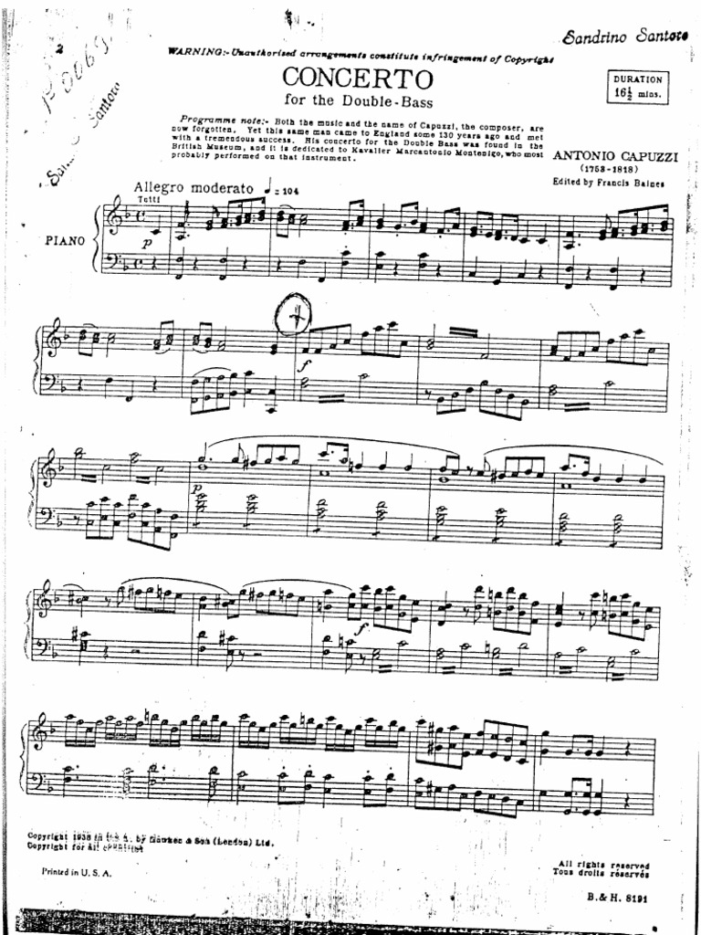 A. Capuzzi - Concerto Fá Maior (Piano) PDF | PDF