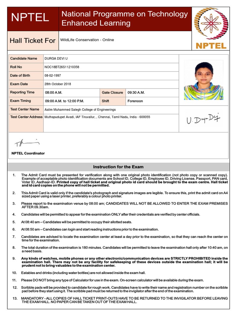 Nptel: National Programme On Technology Enhanced Learning | PDF ...