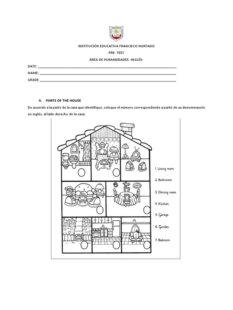 Partes de la Casa en Inglés | PDF | Crecimiento personal y profesional ...