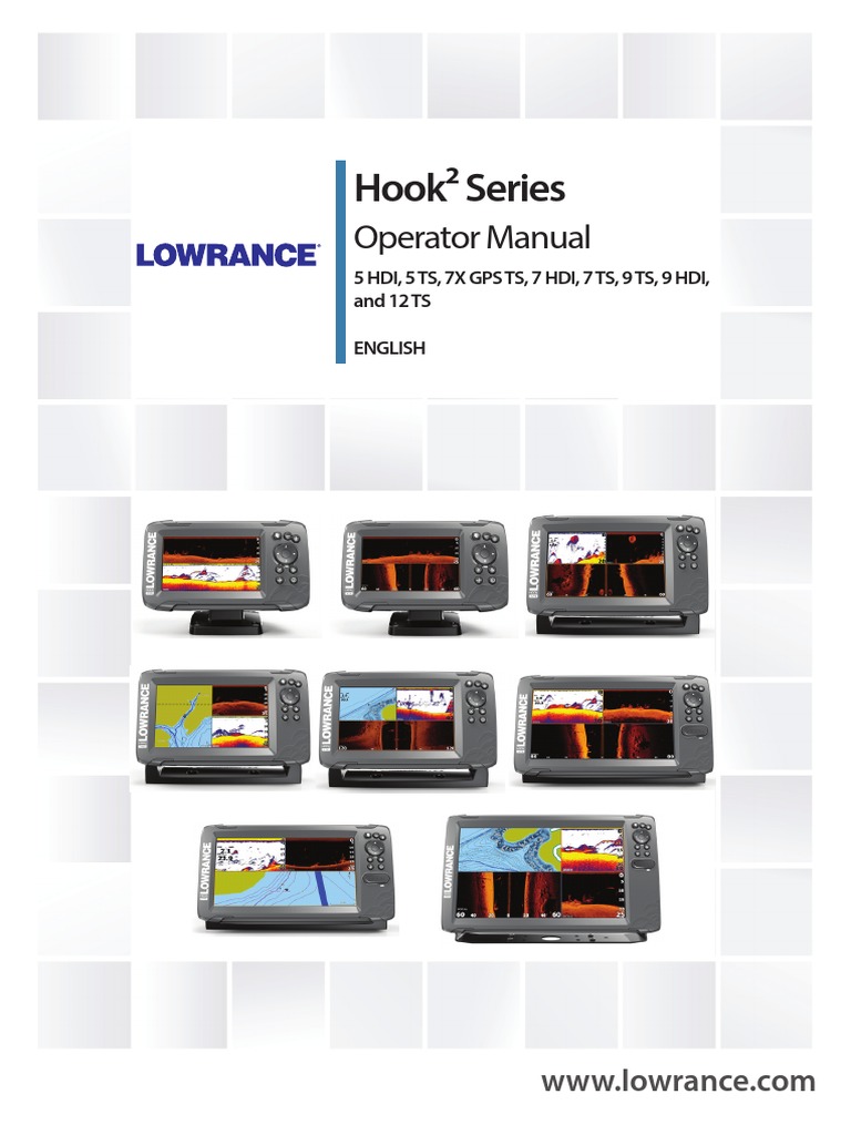 Hook2 Series: Operator Manual | PDF | Menu (Computing) | Icon (Computing)