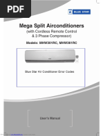 Blue Star Inverter AC Error Code List PDF | PDF | Power Inverter | Chess