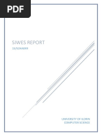 It Siwes Sample Report For Computer Science Student PDF Free | PDF | Computer Keyboard | Menu ...