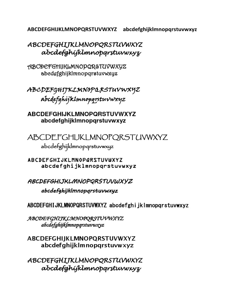 HURUF Lettering | PDF