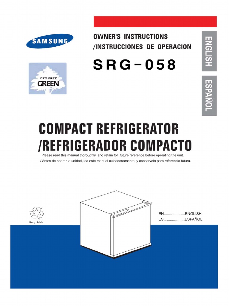 Nevera SRG-058 Ing. Esp | PDF | Métodos de preservación | Termodinámica