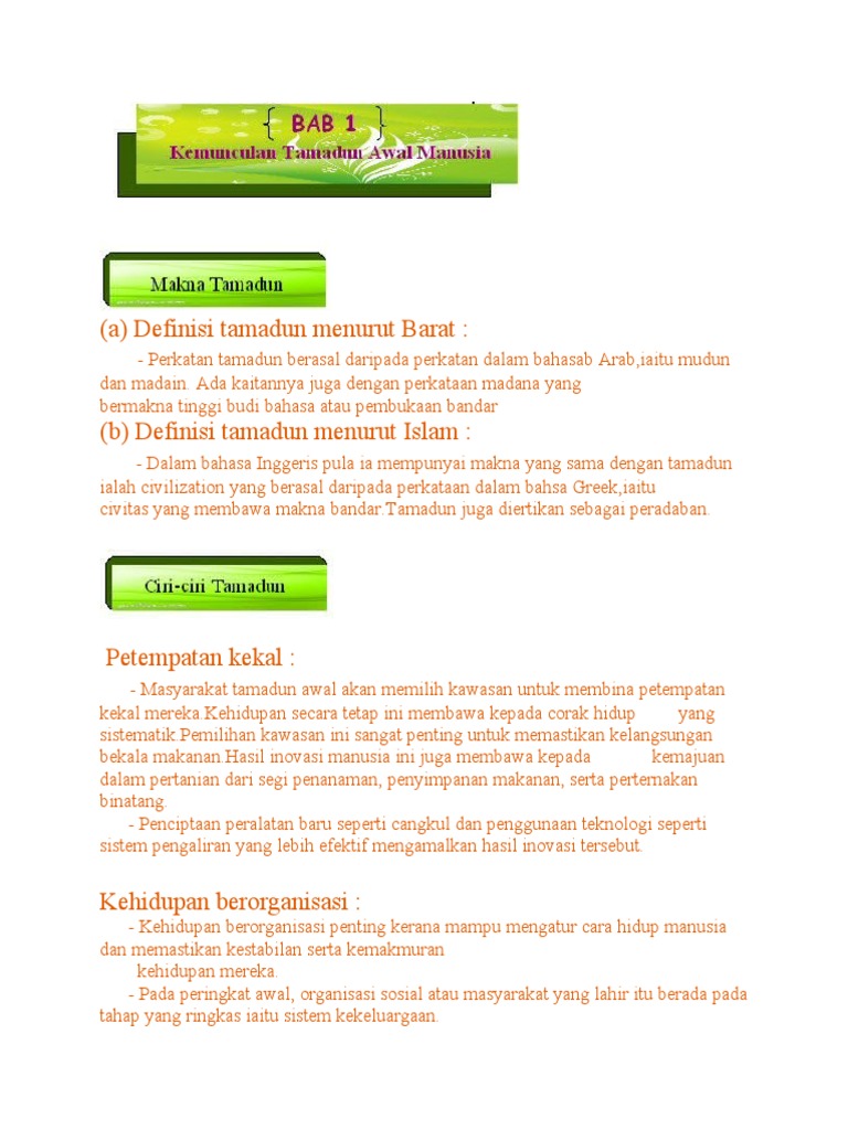 Sejarah Form 4 and Form 5 Notes | PDF | Ilmu Sosial | Sejarah
