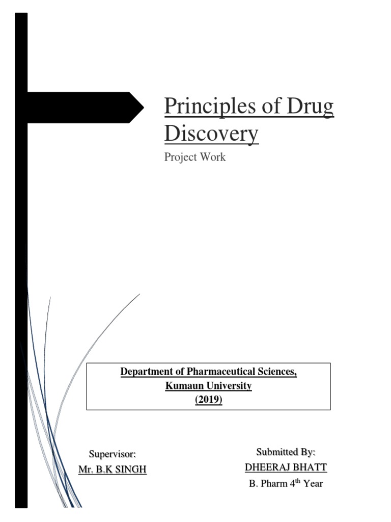 Principles of Drug Discovery Overview | PDF | Drug Design | Docking ...