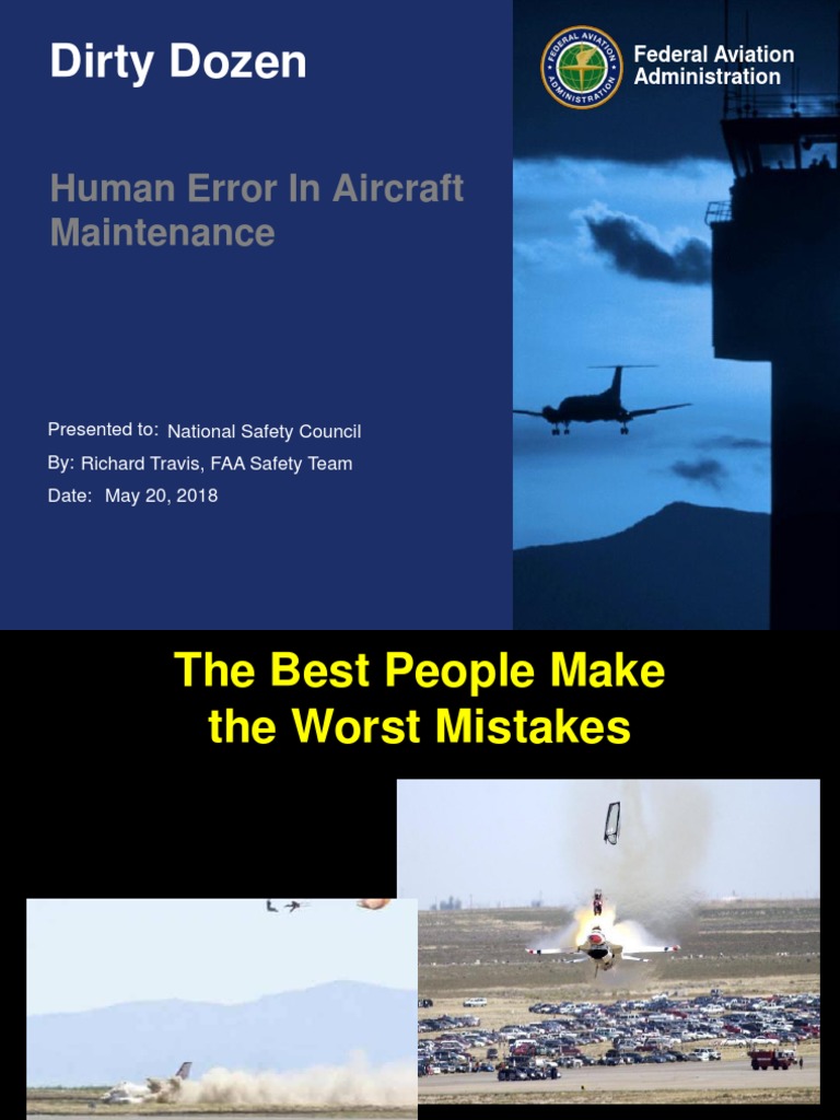 Dirty Dozen | PDF | Sleep | Aviation