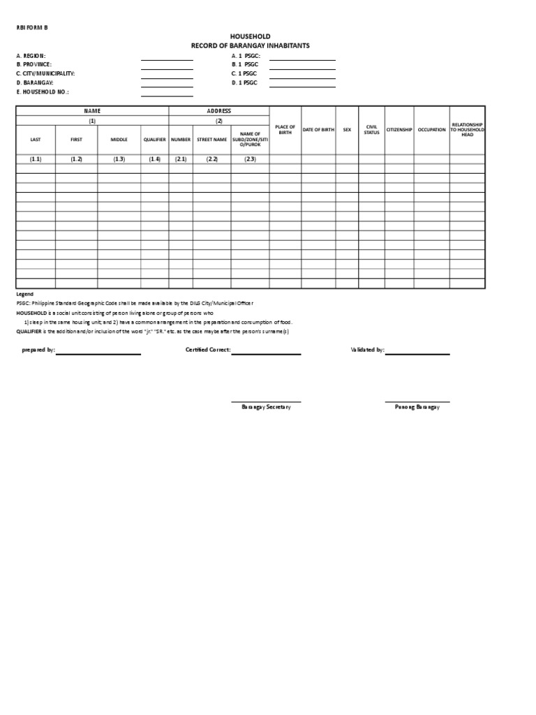 RBI Form B | PDF | Government | Social Institutions