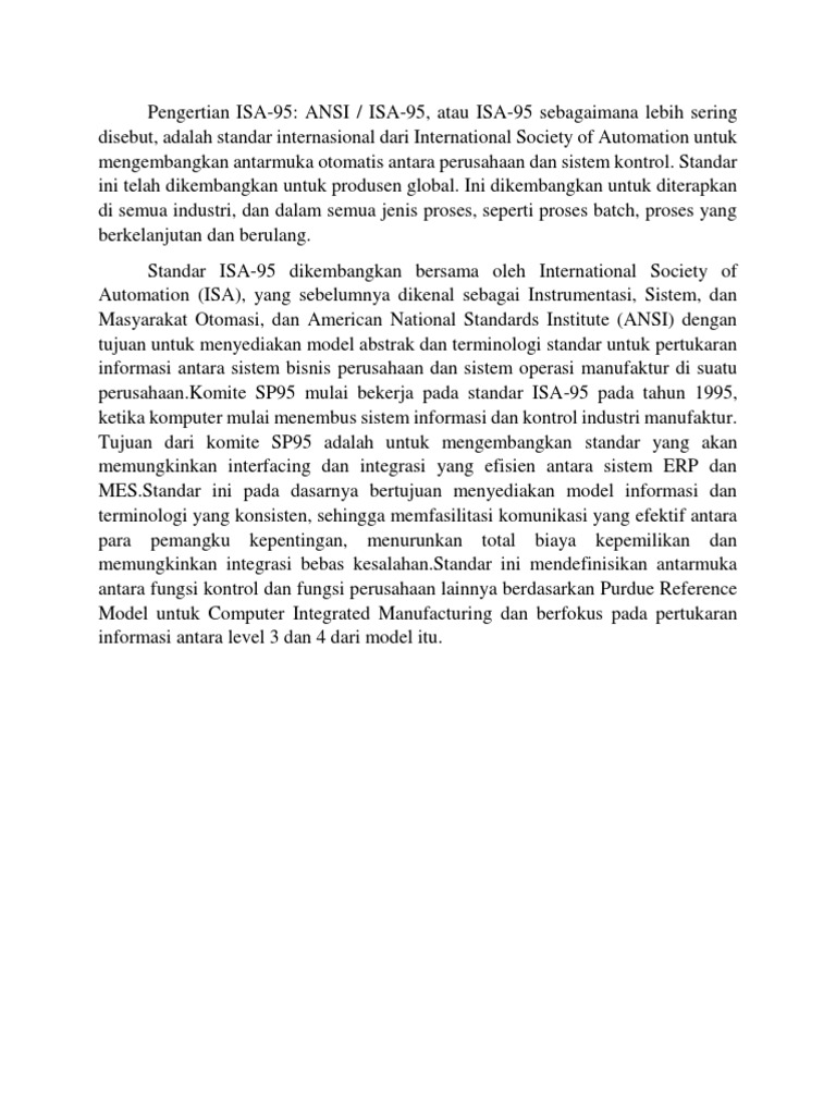 Pengertian ISA | PDF | Komputer