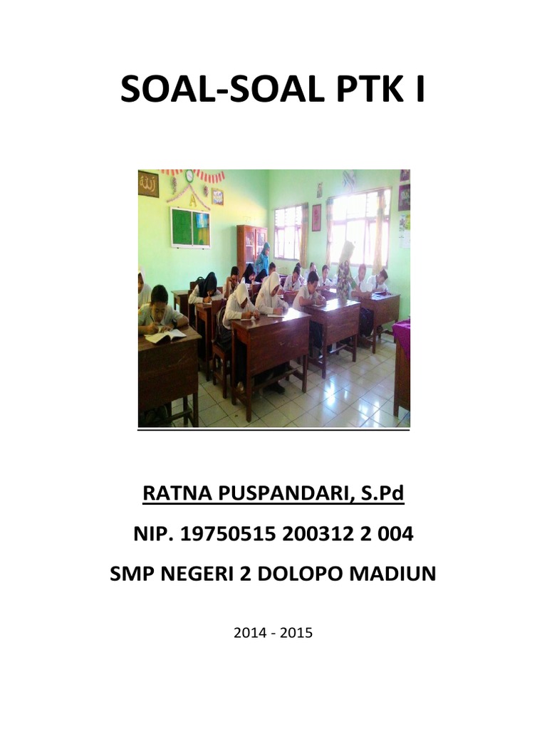 Soal PTK 1-3 Ratna | PDF