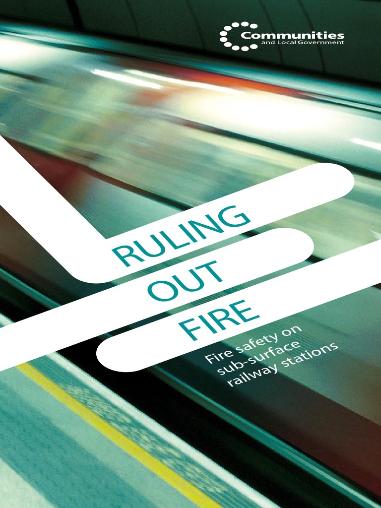 Subsurface Rail Fire Safety | PDF | Safety | Government