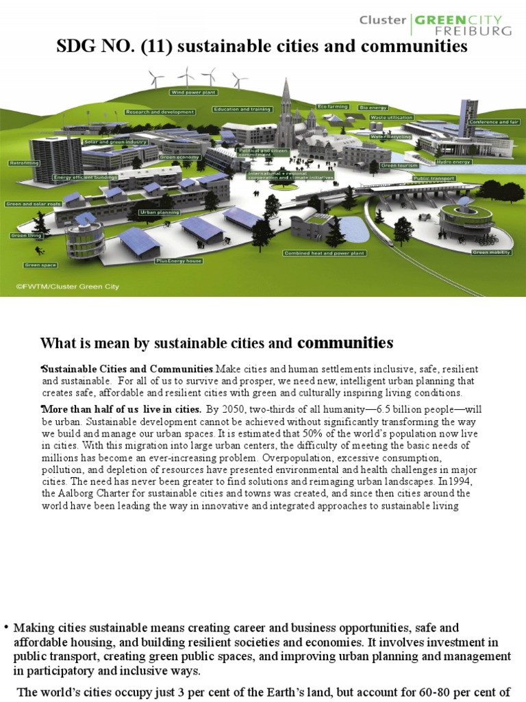 Understanding Sustainable Cities and Communities | PDF | Sustainable ...