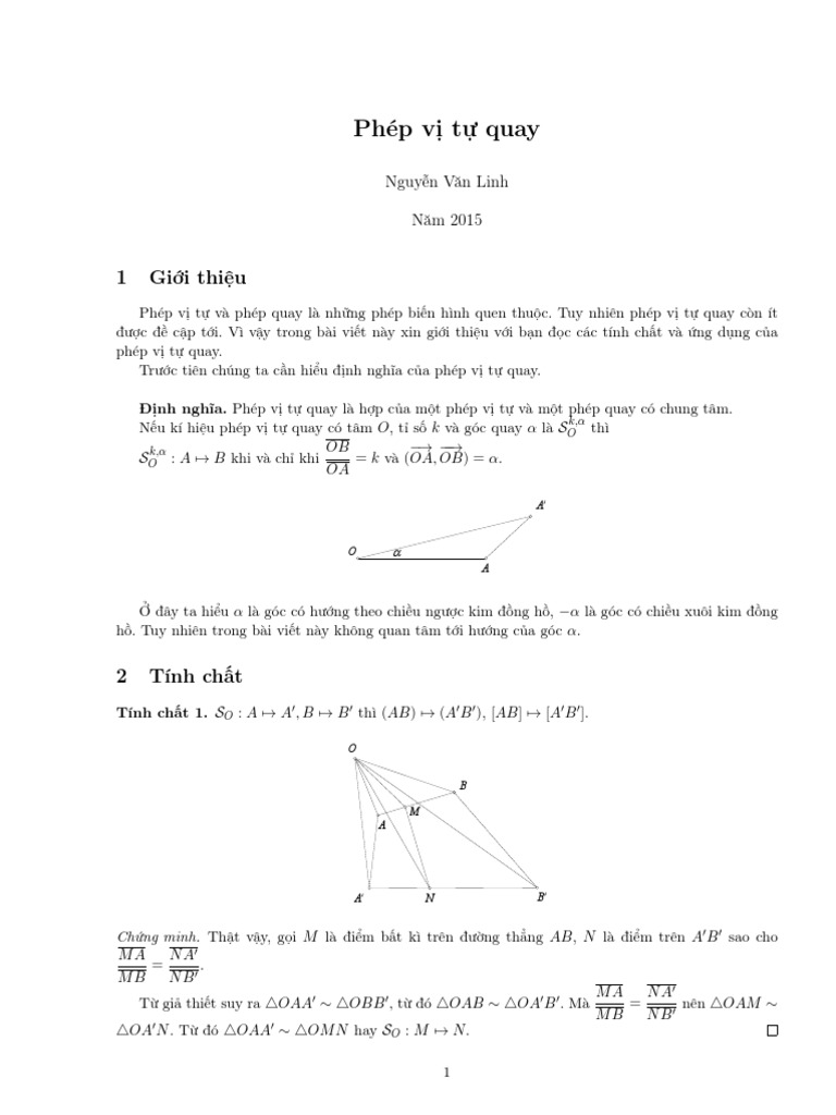 Phép VI T Quay | PDF