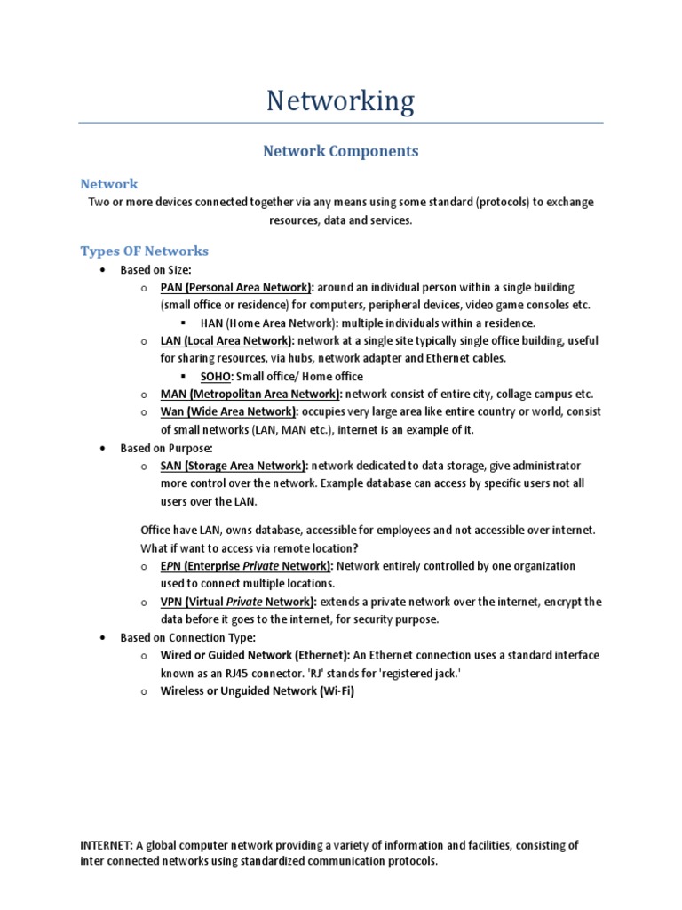 Understanding Network Components and Connectivity: A Comprehensive Look ...