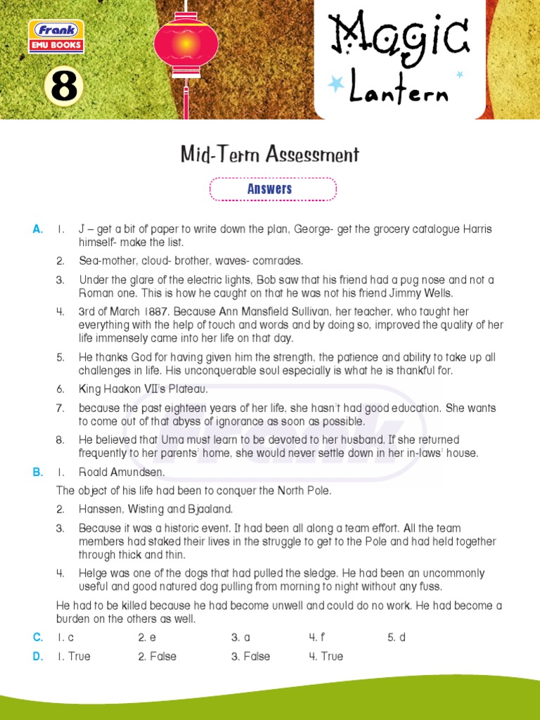 0kkmagic Lantern 8 MId Term Assessment Answer | PDF | Antimicrobial ...