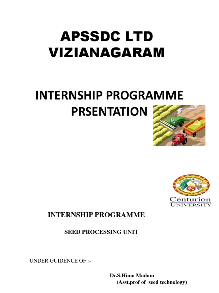 APSSDC Internship Overview and Certification | PDF | Plant Nursery ...