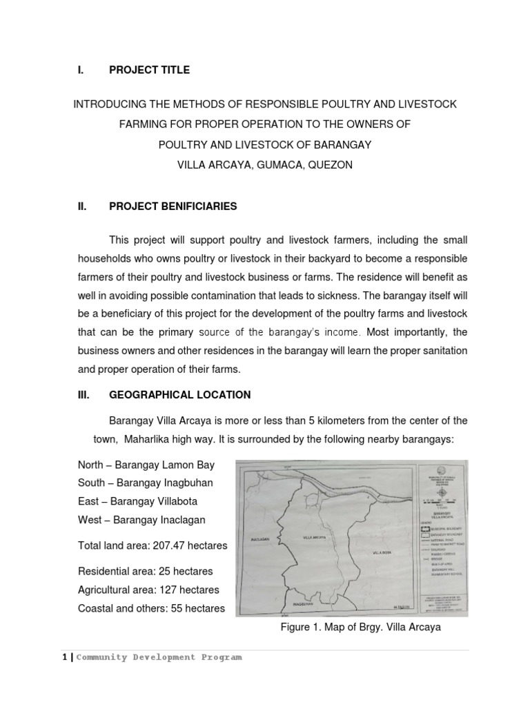 Community Development Proposal | PDF | Livestock | Swot Analysis