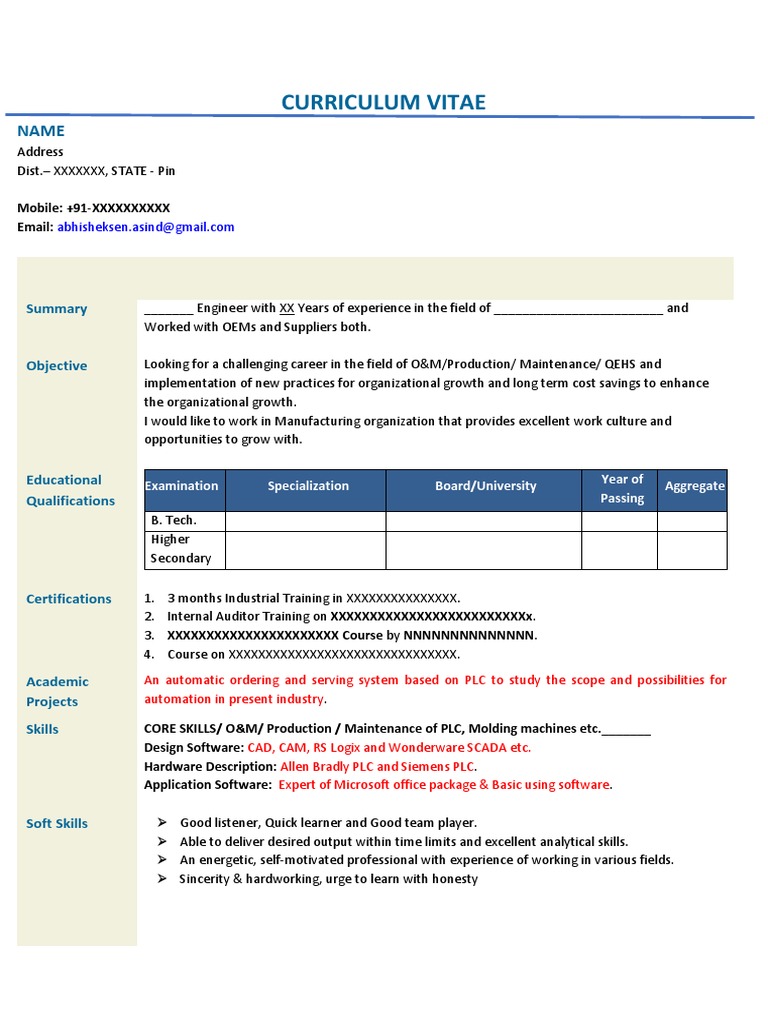 Curriculum Vitae: Mobile: +91-XXXXXXXXXX Email | PDF | Programmable ...