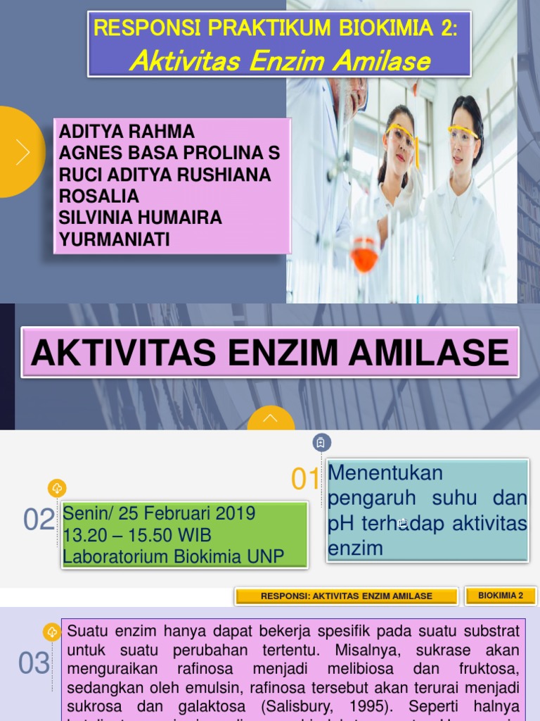 Responsi Enzim Amilase | PDF