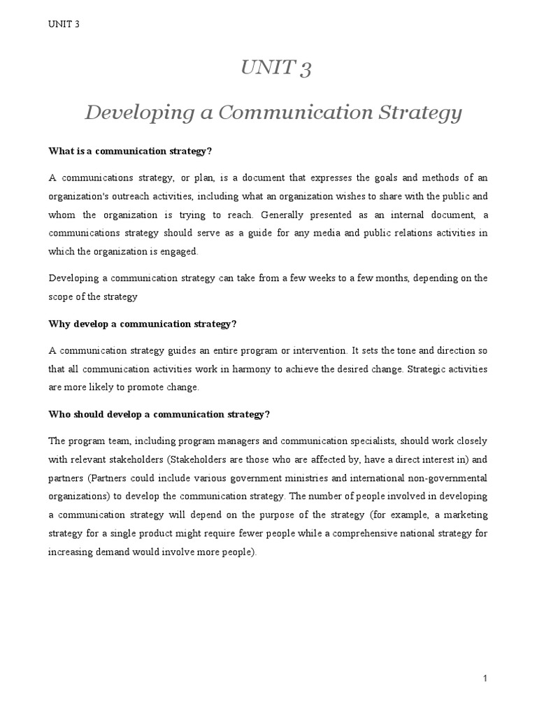Unit 3 Corporate Communication | Download Free PDF | Advertising | Text ...