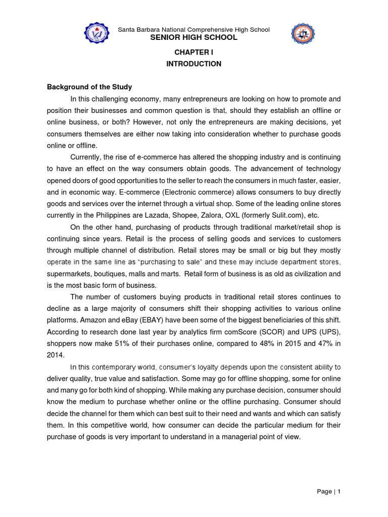 Educators' Online vs. Retail Shopping Choices | PDF | Online Shopping ...