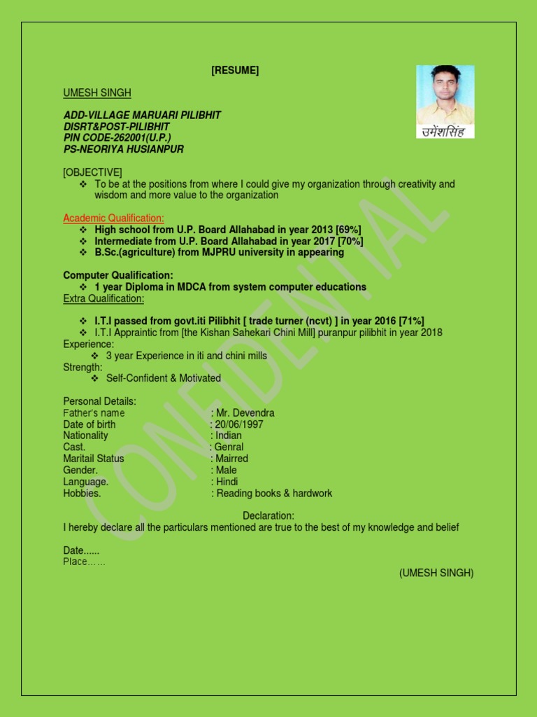 Add-Village Maruari Pilibhit Disrt&Post-Pilibhit PIN CODE-262001 (U.P ...