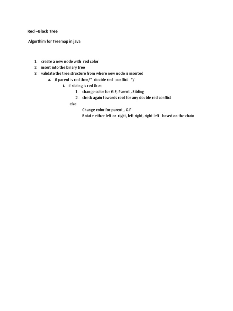 Red Black Tree Algorithm In Java Pdf 3334