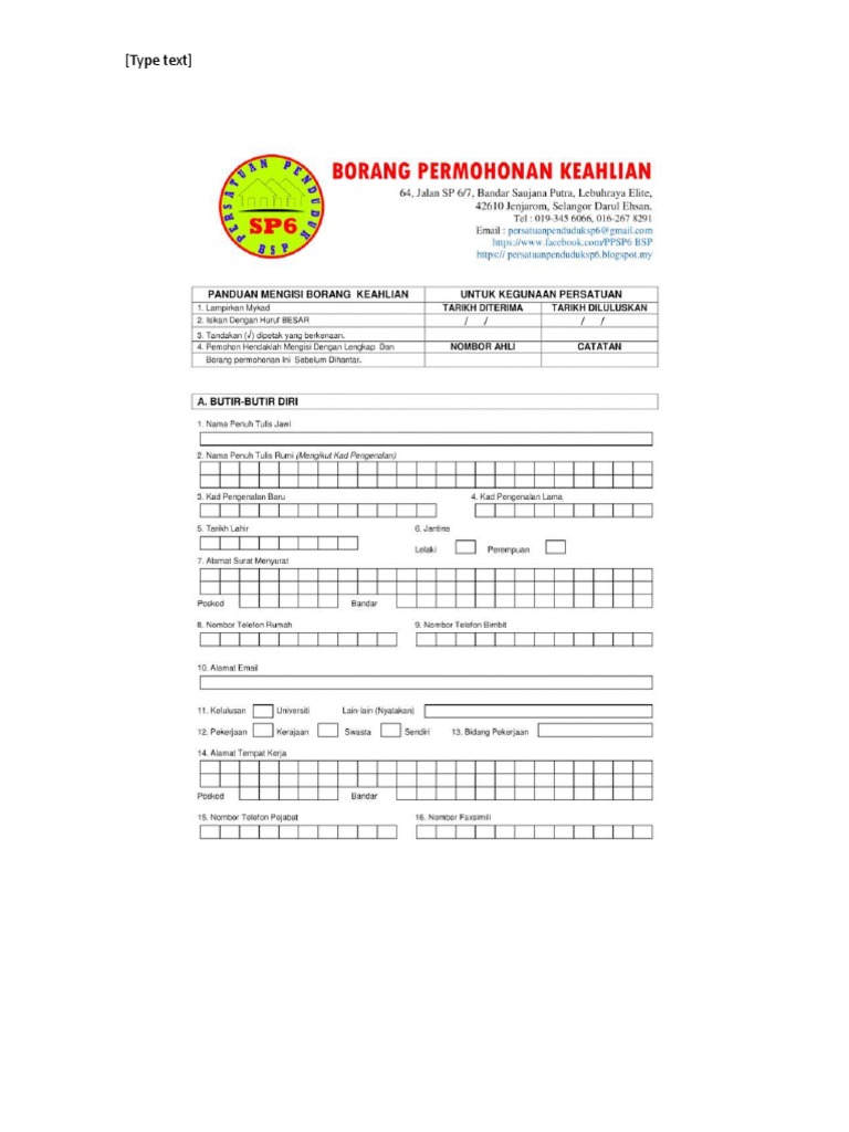 Edit Borang | PDF
