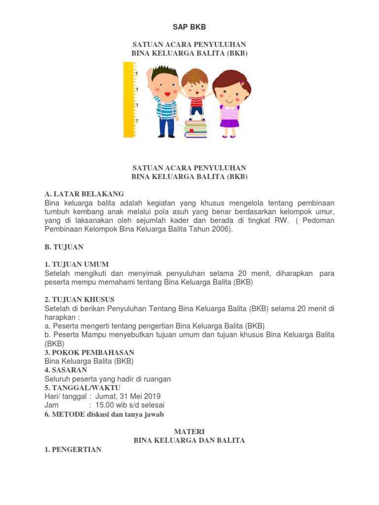 Contoh Sap BKB | PDF