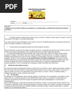 Ejercicios sobre el Género Dramático | PDF | Edipo | Esfinge