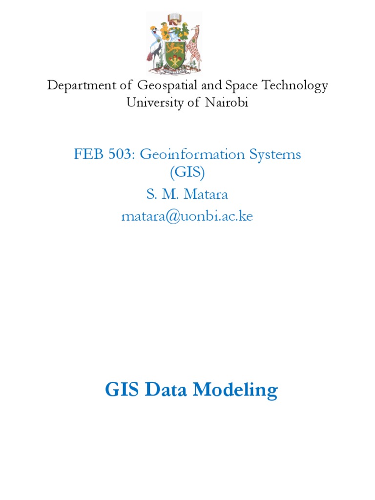 03 Data Modeling | Download Free PDF | Geographic Information System | Spatial Analysis