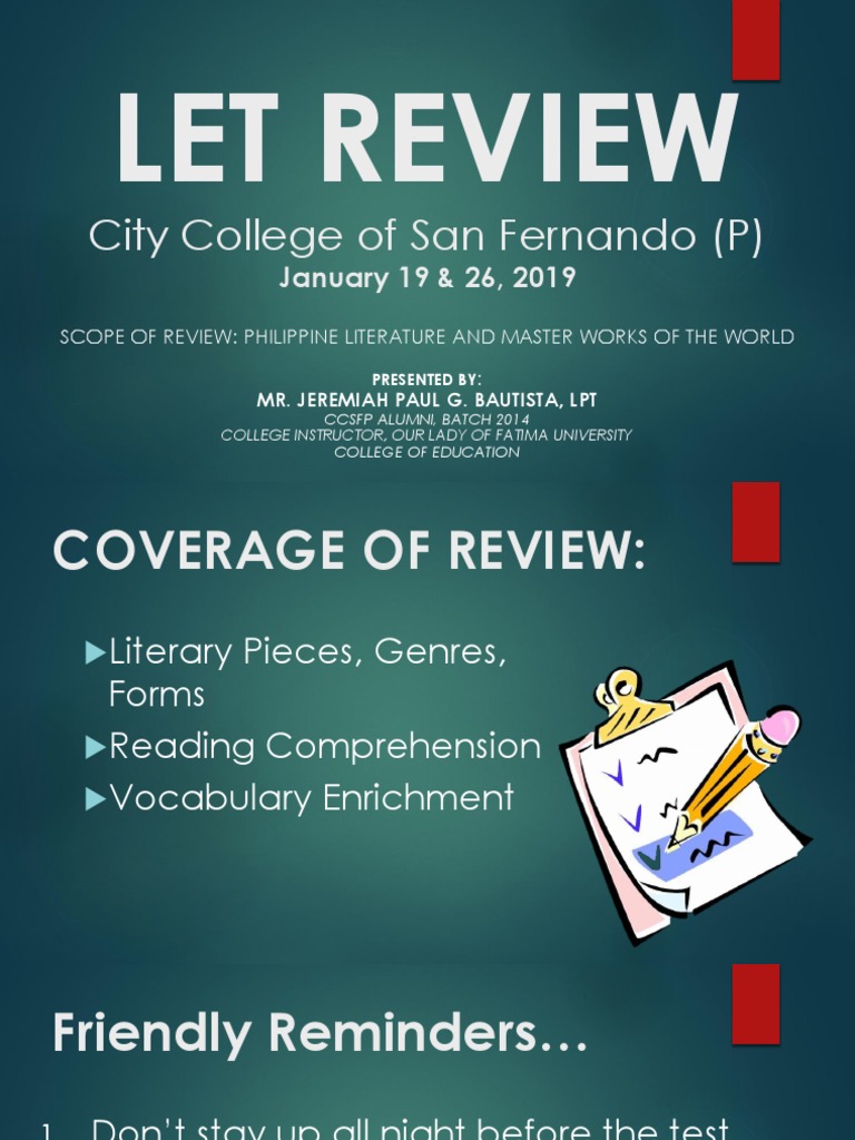 Let Review | PDF | Mark Twain | Alphabet
