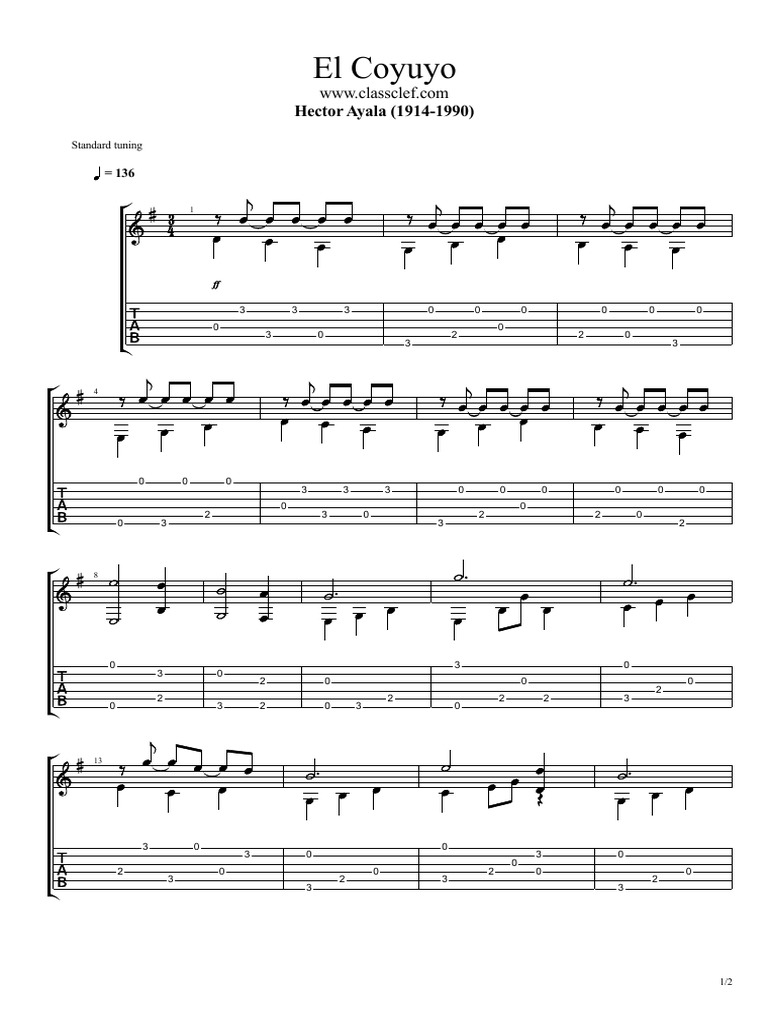 El Coyuyo by Hector Ayala PDF | PDF