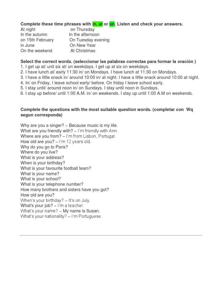 Actividad 23 - Homework - Vocabulary | PDF | Language Arts & Discipline