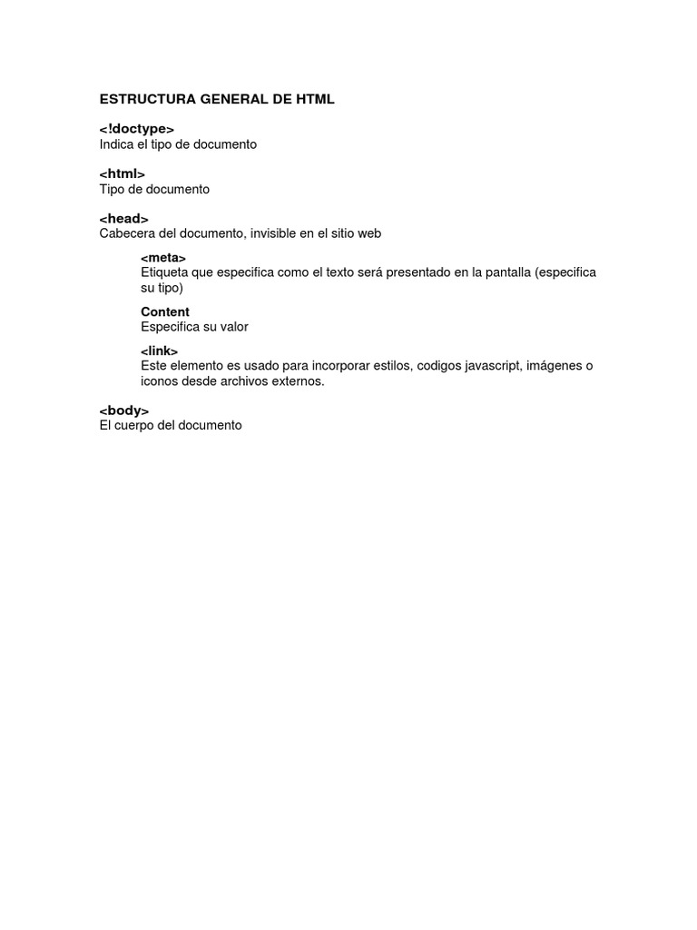 Diccionario HTML, Css y Javascript | PDF | Hojas de estilo en cascada | HTML