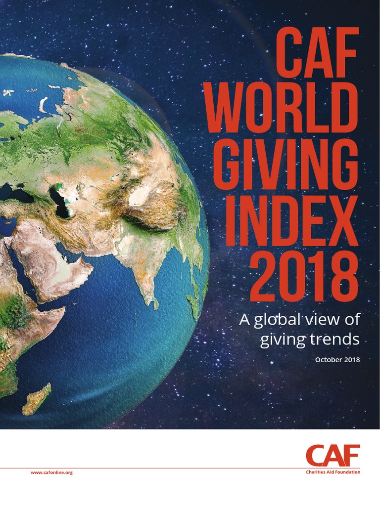 World Giving Index 2018 | PDF | Gross Domestic Product | Economic Growth