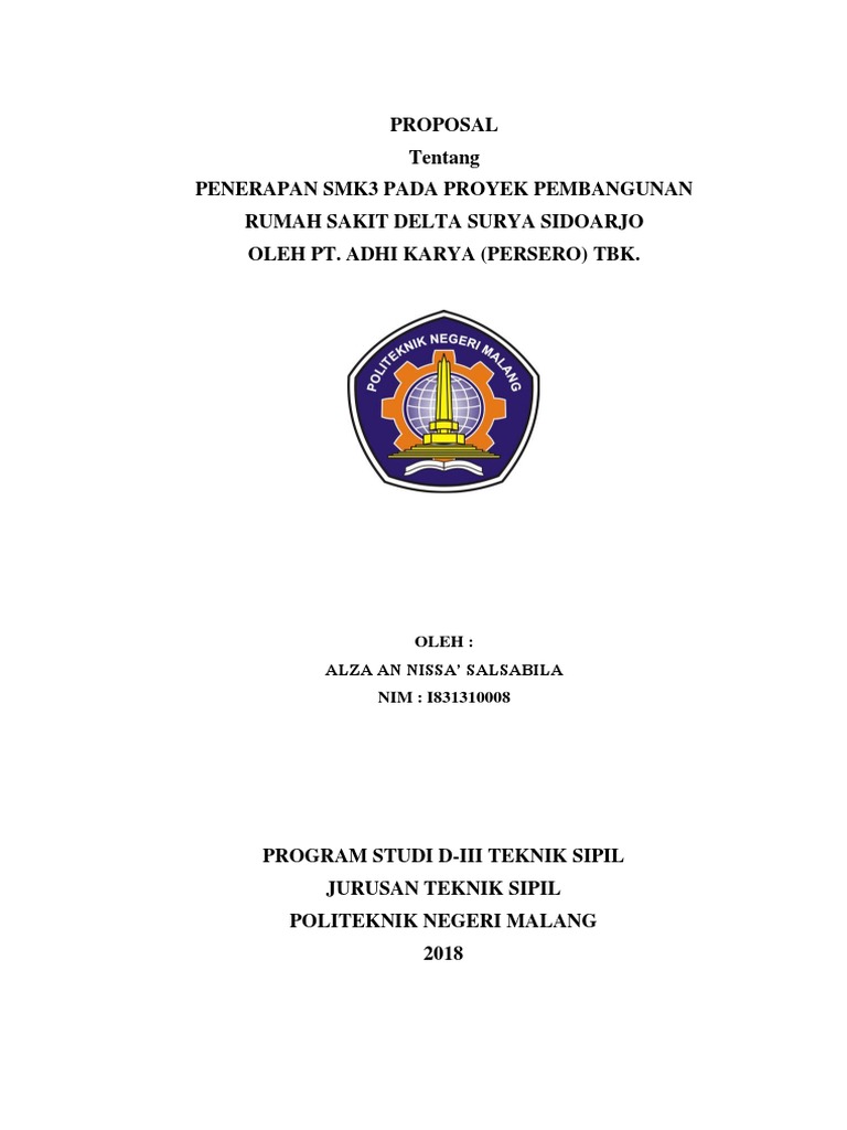 Penerapan SMK3 Pada Proyek Pembangunan | PDF