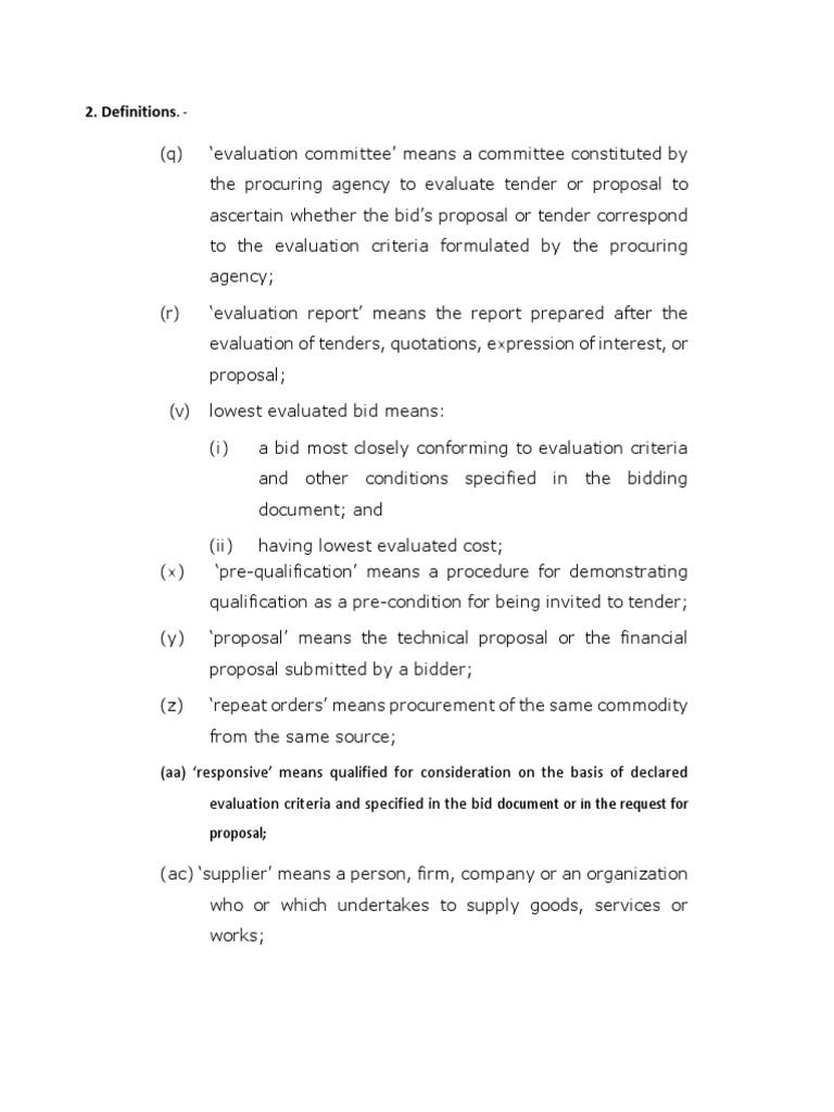 PPRA Rules Voilation in | PDF | Procurement | Specification (Technical ...