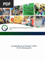 ECCD LOGO - STANDARDS AND GUIDELINES v4 | PDF | Early Childhood ...